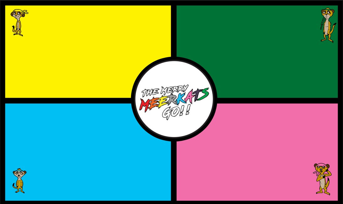 The Merry Meerkats Go!! Color Tile Hop Mat – Themmgo